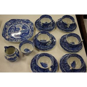 Copeland Spode 'Italian' 21-Piece Teaset - Spode/Copeland - Ceramics