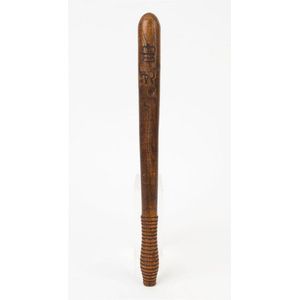 Vintage police, military sand sailors batons, truncheons, clubs and ...