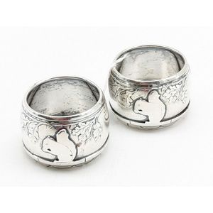 Sterling Silver Squirrel and Acorn Napkin Rings, Tiffany & Co ...