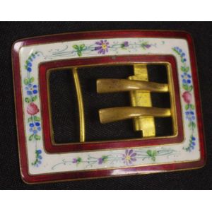 Antique belt buckles, various materials - price guide and values