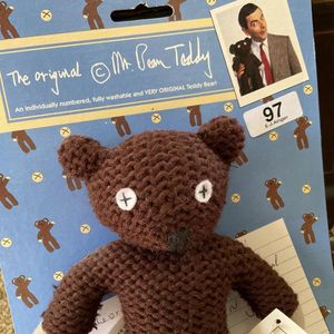 Mr Bean Original Teddy Bear by Playworks International in Packaging ...