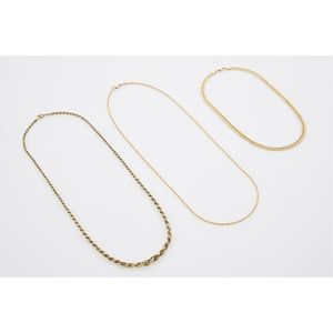 Gold Chains: Serpentine, Rope Link, Graduated Rope, 43.32 grams ...