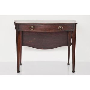 George III mahogany single-dropside side table, English circa 1770-1790 ...