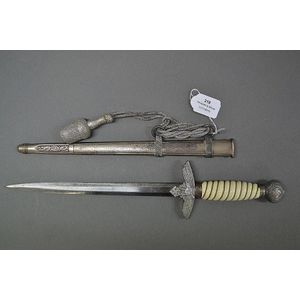Nazi Luftwaffe Dagger with Sheath by SMF Solingen - Edged Weapons ...