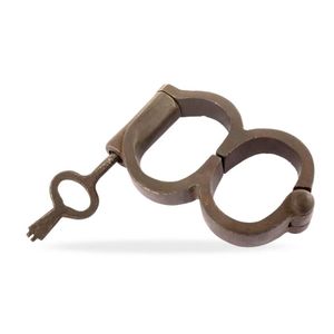 Convict handcuffs and manacles, Australian Colonial, Port Arthur ...
