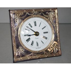 Sterling Silver Table Clock by Keyford Frames (1990) - Clocks - Zother ...
