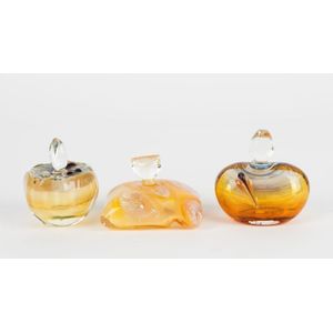 Australian Art Glass Scent Bottles by Richard Clements Collection ...