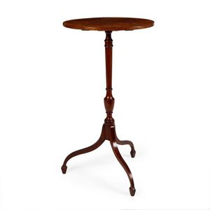 Sheraton Wine Table with Trefoil Spade Legs - Tables - Wine and ...