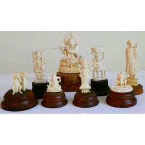 Indian ivory carved objects - price guide and values