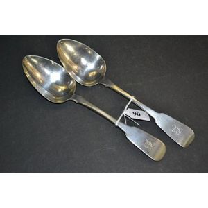 Irish Silver Serving Spoons, Dublin 1832 - Flatware/Cutlery and ...