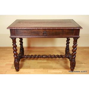 French Oak Louis XIII Desk, 1880s - Desks - zOther - Furniture
