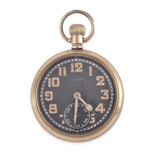 Open-Faced Rolex Pocketwatch with Arabic Numerals - Watches - Pocket ...