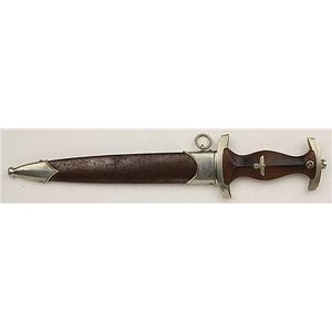 German WWII SA Dagger with Engraved Motto - Edged Weapons - Militaria ...