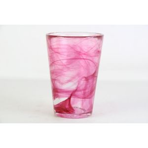 Pink Swirl Kosta Boda Vase - Scandinavian - Named Designers - Glass