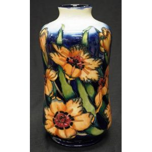 British Moorcroft Pottery designer Emma Bossons - price guide and values