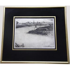 Railway Bridge South Yarra Etching by John Shirlow - Prints ...