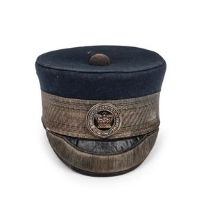 Rare 1840s Convict Department Officer Cap with Silver Badge - Convict ...