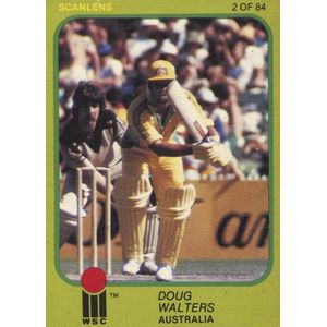 Scanlens trading cards cricket and cricketers - price guide and values