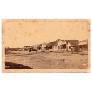 View of Stanthorpe Border Post Printing Office, circa 1875 ...