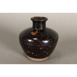 Song Dynasty Jian Ware Black Glaze Jar - Asian - Antiquities