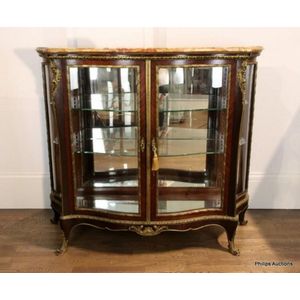 Antique French Display 18th Century Italian Vitrine Or Display Cabinet