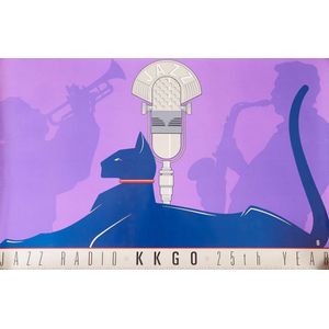 Radio Kkgo 25th Anniversary Poster - Prints - Posters - Art