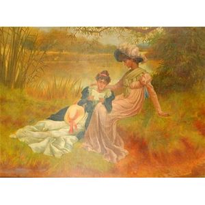 Vintage oil paintings - price guide and values - page 30