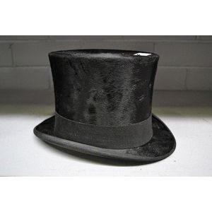French Fur Seal Top Hat - Antique - Headwear - Costume & Dressing ...