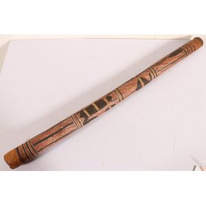 Aboriginal Decorated Didgeridoo - 93 cm Length - Aboriginal - Artefacts ...