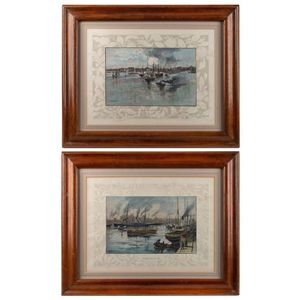 Melbourne and Circular Quay Engravings in Cedar Frames - Prints ...