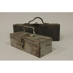 NZ Rail Metal Boxes - Railway Equipment - Office, Workshop & Farm