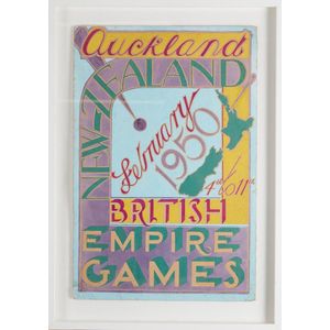 1950 British Games Pennant Framed - Sporting - Olympics and Other Games ...