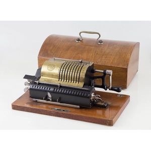Vintage Adding Machine in Original Case - Zother - Office, Workshop & Farm