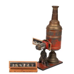 Children's Magic Lantern Set with Glass Slides, c. 1898 - Photography ...