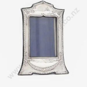 Late Victorian Sterling Silver Photo Frame, Birmingham 1907, Ornate ...
