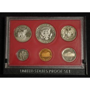 1980 US Proof Coin Set in Protective Case - Coins - Numismatics, Stamps ...
