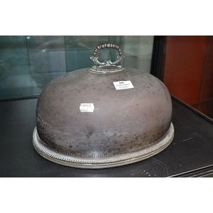 Silver Meat Cover - Zother - Silver Plate