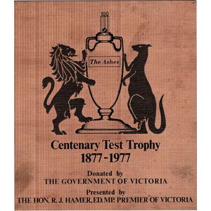Centenary Test Plaque with Ashes Logo and Inscription - Sporting ...