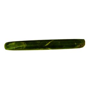 Various Maori artefacts made from greenstone (nephrite, pounamu ...