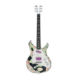 Custom Vaccaro X-Ray Electric Guitar with Unique Splatter Finish ...