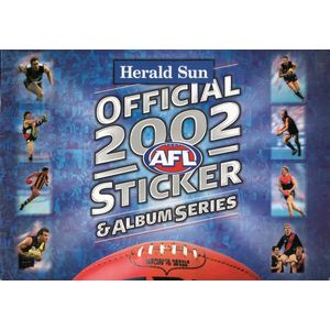 AFL Sticker Albums 1997-2002 - Sporting - AFL/VFL - Memorabilia
