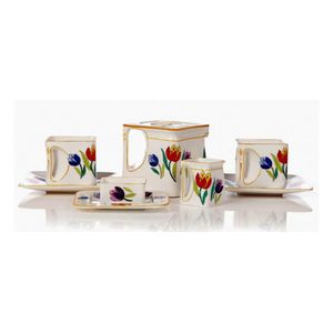 Foley Porcelain Tulip Teapot Set - Zother - 20th Century British - Ceramics