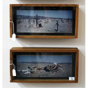 Nazca Skull & Cross Photo Boxes - Photographs - Printed & Written Material
