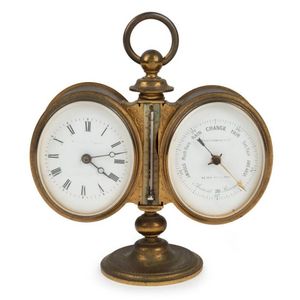 Antique weather station clocks - price guide and values