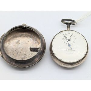 Antique Thomas Sherwood Silver Doctor's Verge Pocket Watch, c.1800 ...