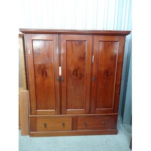 Antique Australian cedar wardrobe - price guide and values