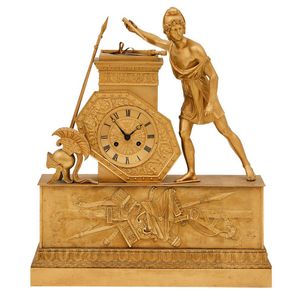 Antique figural clock - price guide and values
