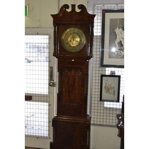 Mahogany Goose Neck Long Case Clock - Clocks - Longcase - Horology ...