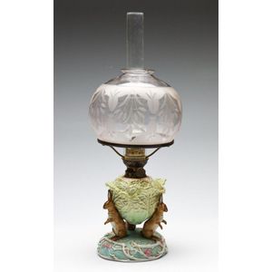 Ceramic Cabbage and Rabbit Kerosene Lamp - Lamps - Kerosene, oil and ...