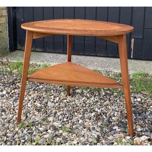 Danish Teak Side Table by Holger Georg Jensen - Scandinavian - Named ...